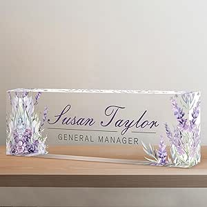 GifXify Custom Name Plate for Desk - Personalized Office Desk ...