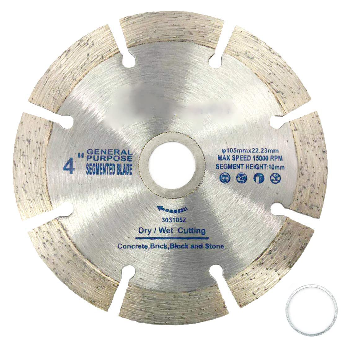 MLD CFWAP137 marble cutting blade 4 inch for Marble, Granite Cutting ...