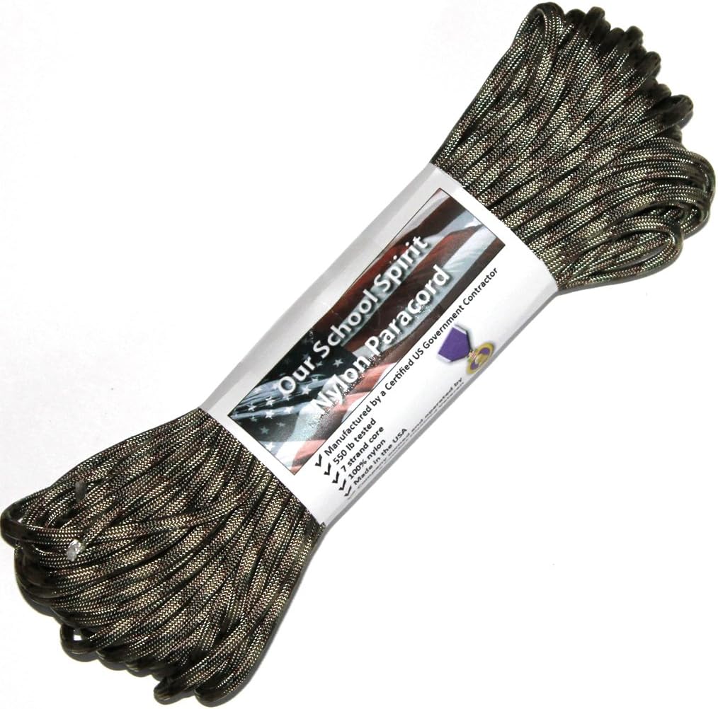 550 Paracord, 100Ft. - Multicam : Amazon.ca: Sports & Outdoors
