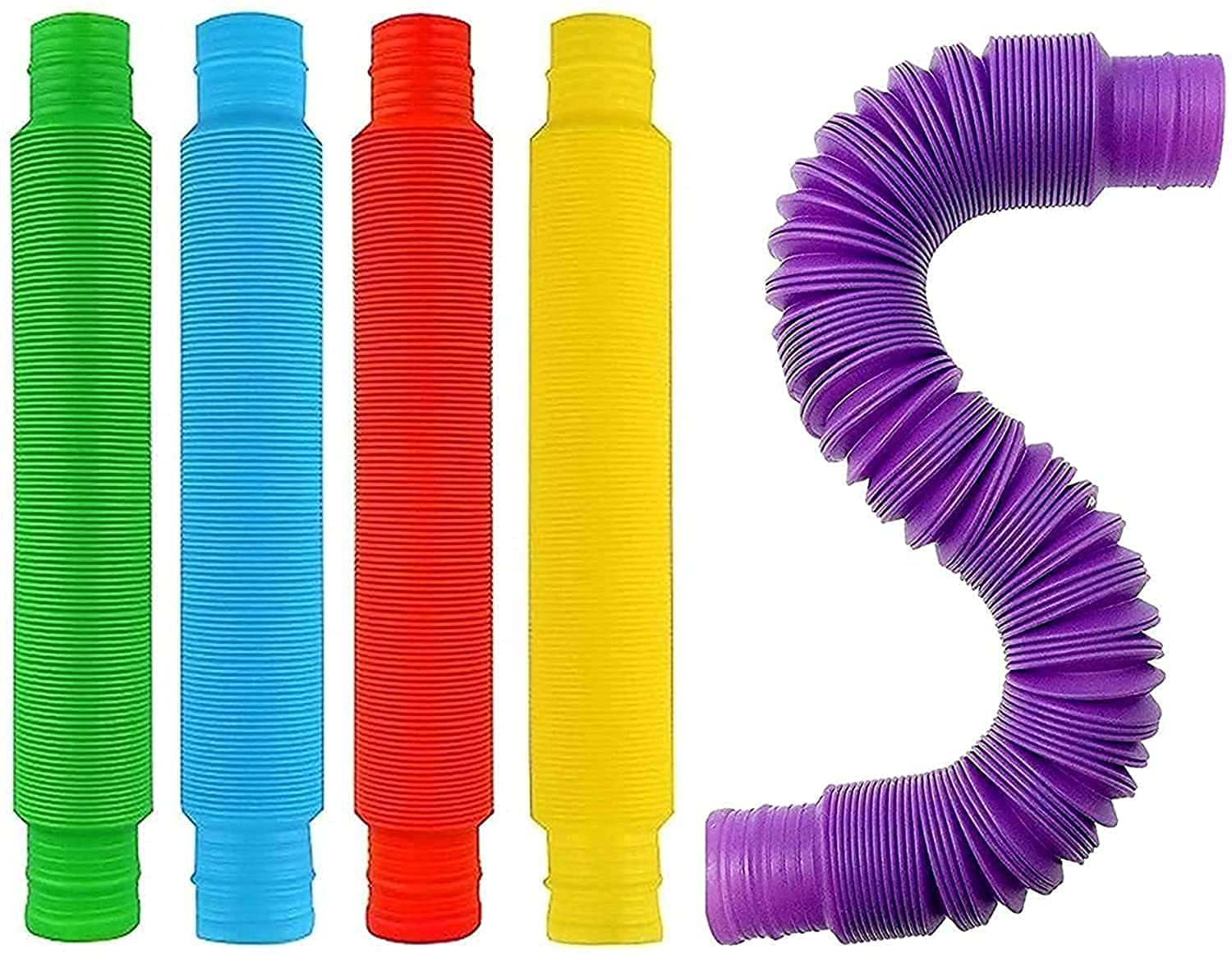 Siridhi Pop Tube Fidget Toy 12 Pcs Set Led Pop | Desertcart KSA