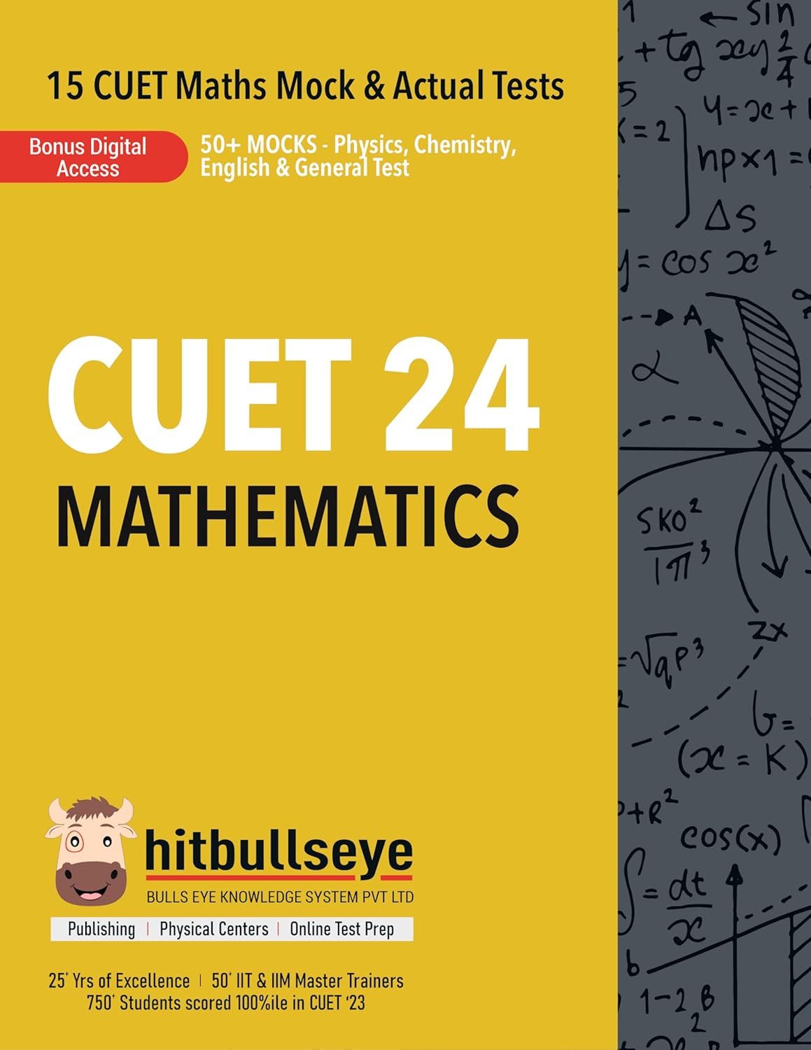 Buy CUET (UG) Entrance Exam Math / Mathematics Book 2024, 15 Actual ...