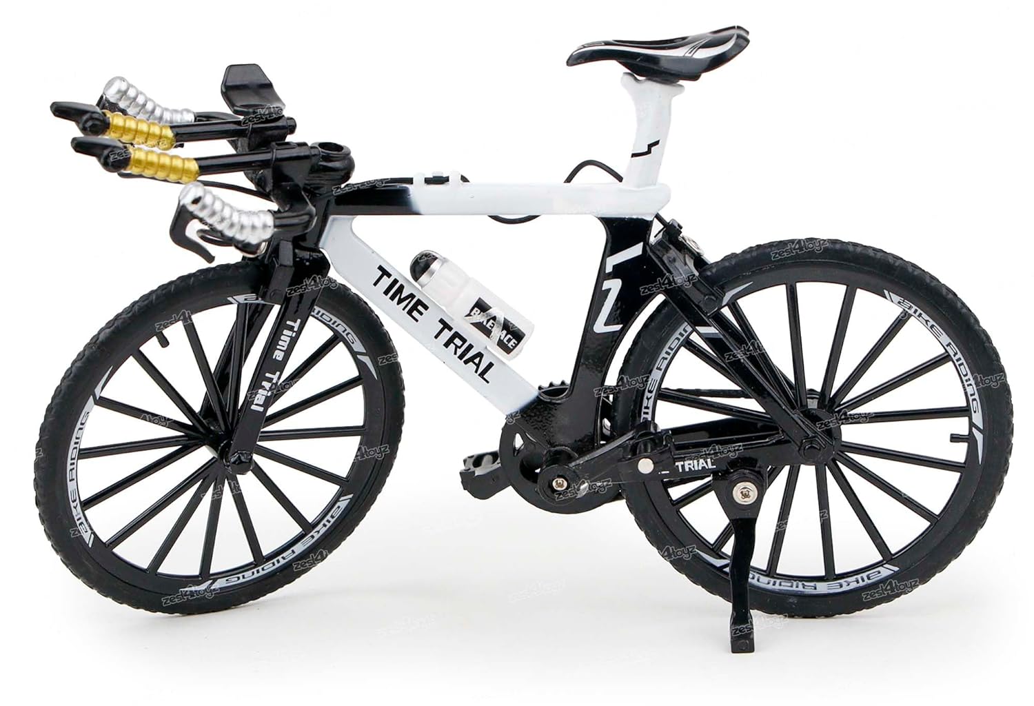 Zest 4 Toyz Die Cast Alloy Mini Bicycles for Kids 1:8 Scale Metal Off ...