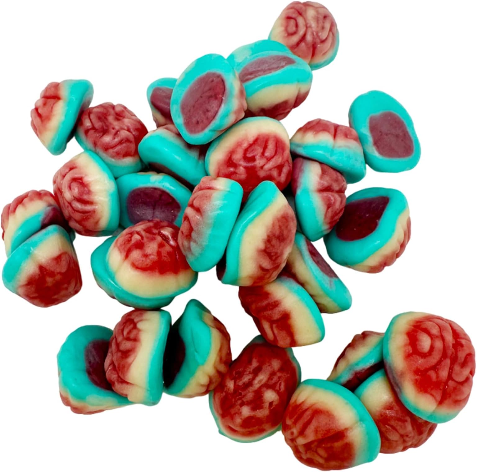 Amazon.com : Jelly Filled Gummy Brains - 1KG Bag - Zombie Candy Party ...