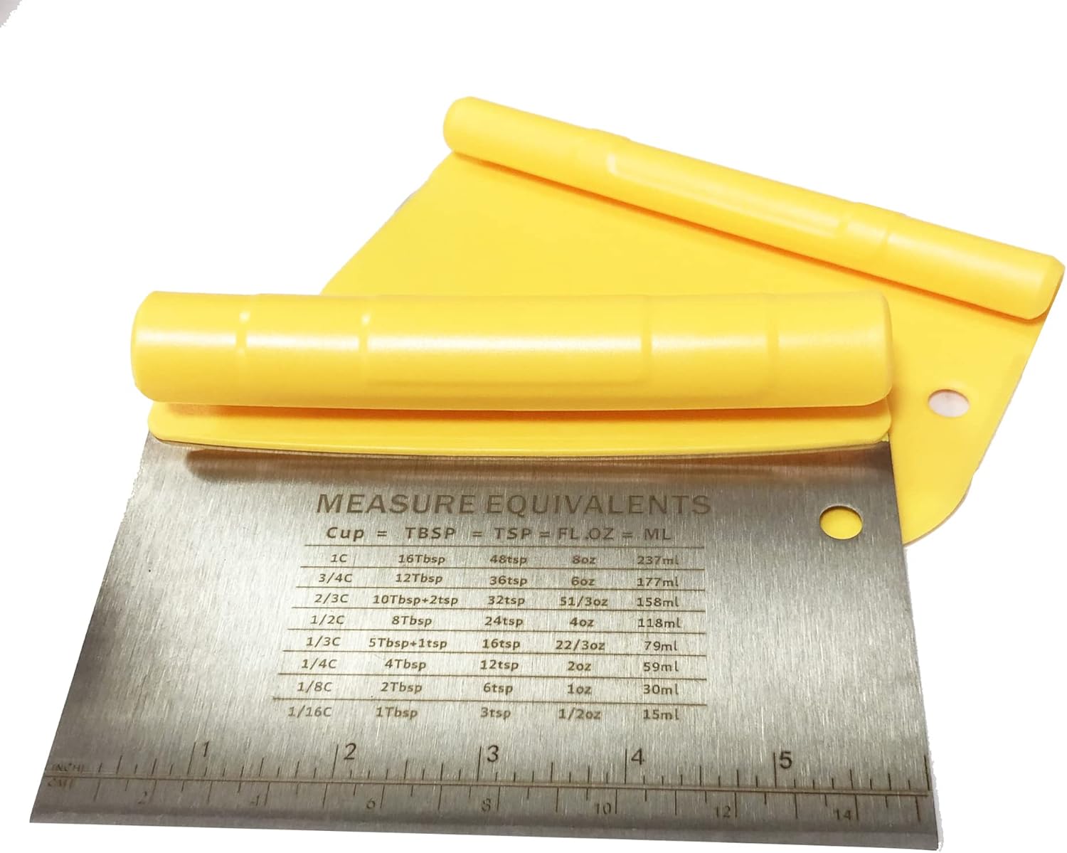 Amazon.com: Urbanstrive Bench Scraper for Baking, Stainless Steel Dough ...