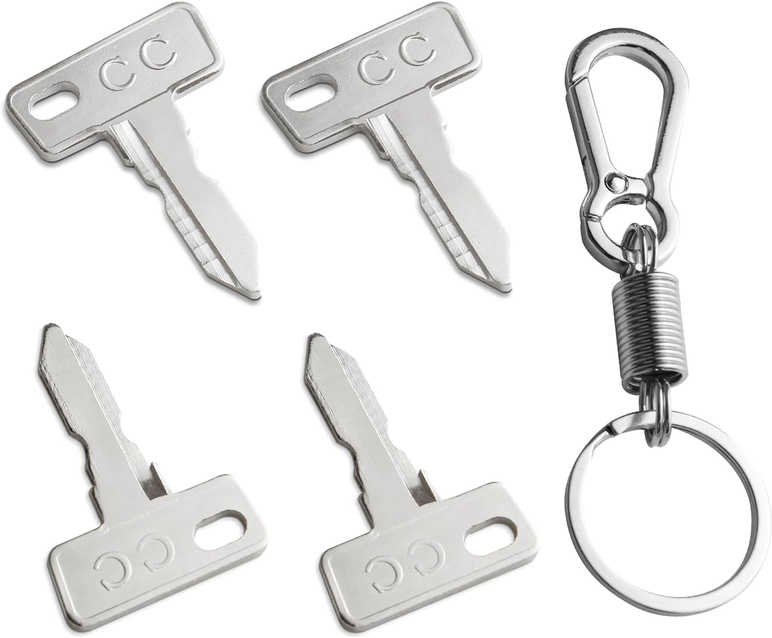 Amazon.com : Mixopoly 4 Pack Ignition Keys, Golf Cart Keys Replacement ...