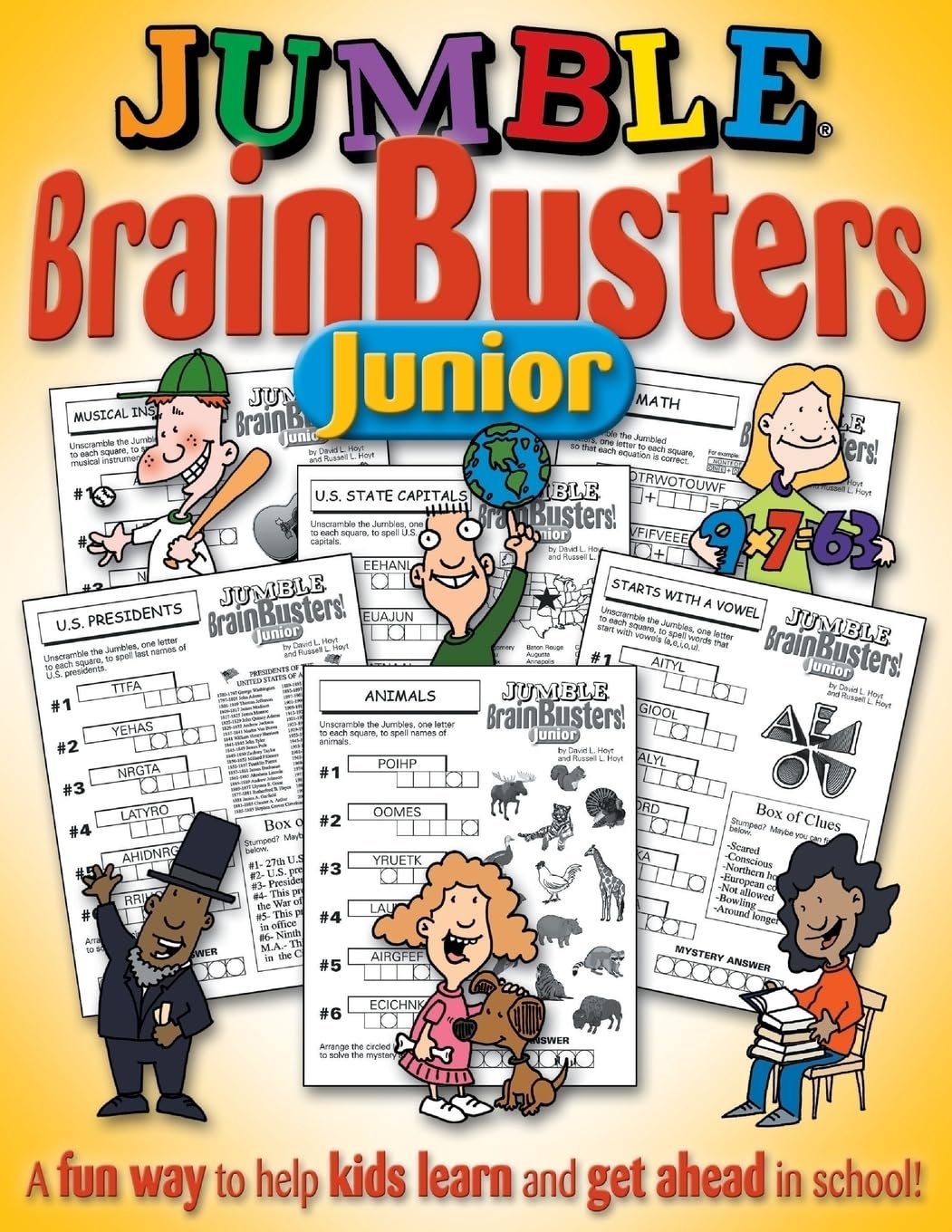 Jumble® BrainBusters Junior: A Fun Way to Help Kids Learn and Get Ahead ...
