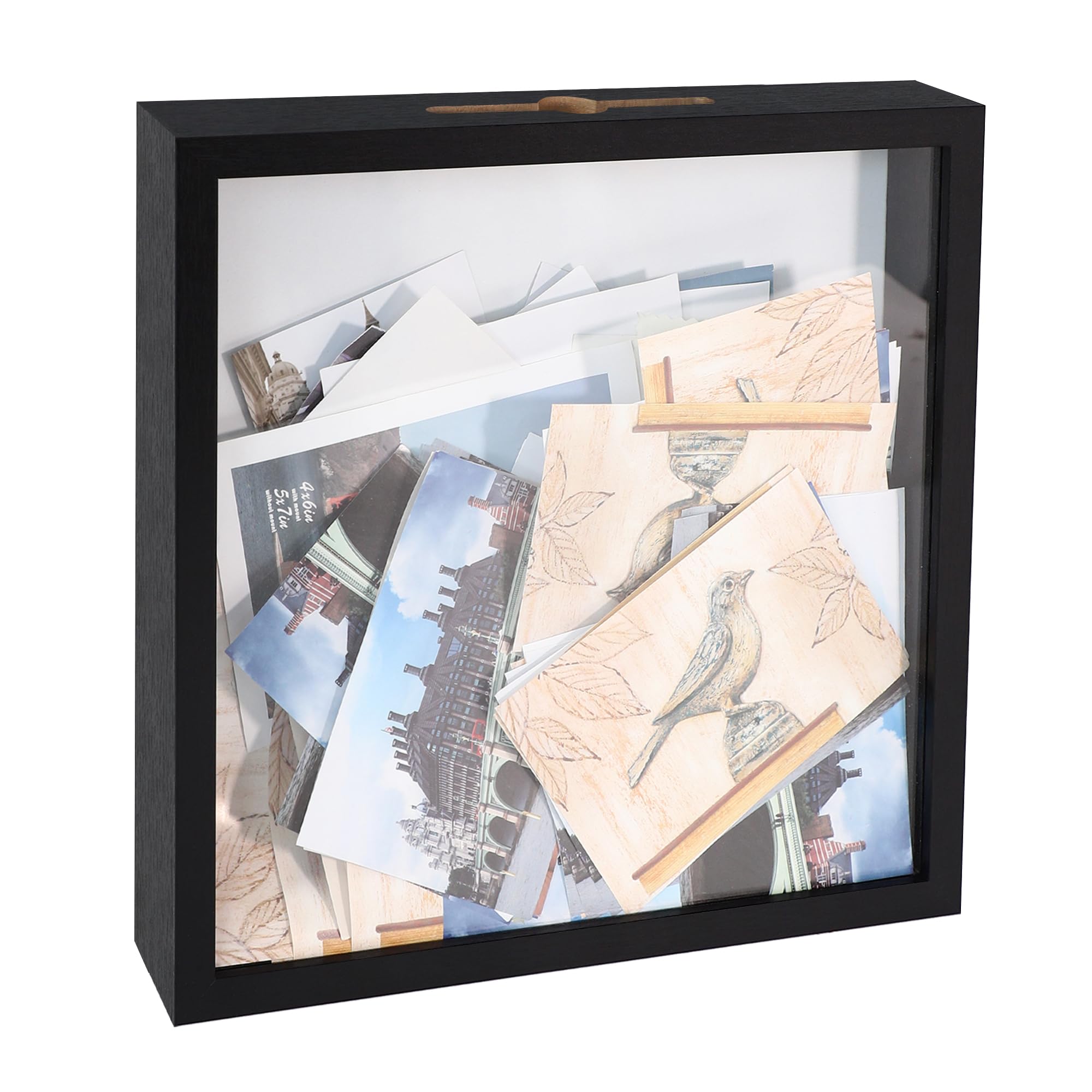 Amazon.com - ccdcc 12x12 Shadow Box Picture Frame with Slot on Top ...