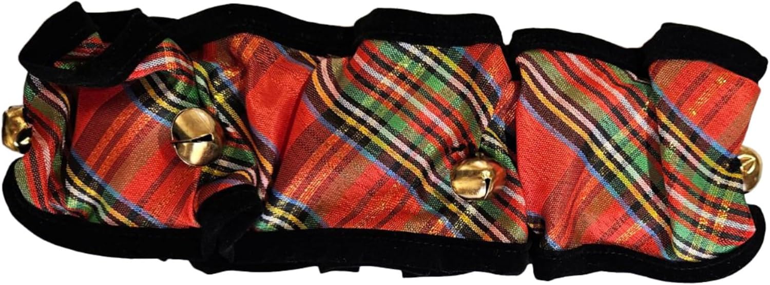 Amazon.com : Huxley & Kent Ruff Pet Scrunchy | Shiny Christmas Plaid ...