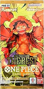 Amazon.com: PRB01 Booster Japanese One Piece The Best (1 Packs 10 Cards in Total) : Toys & Games