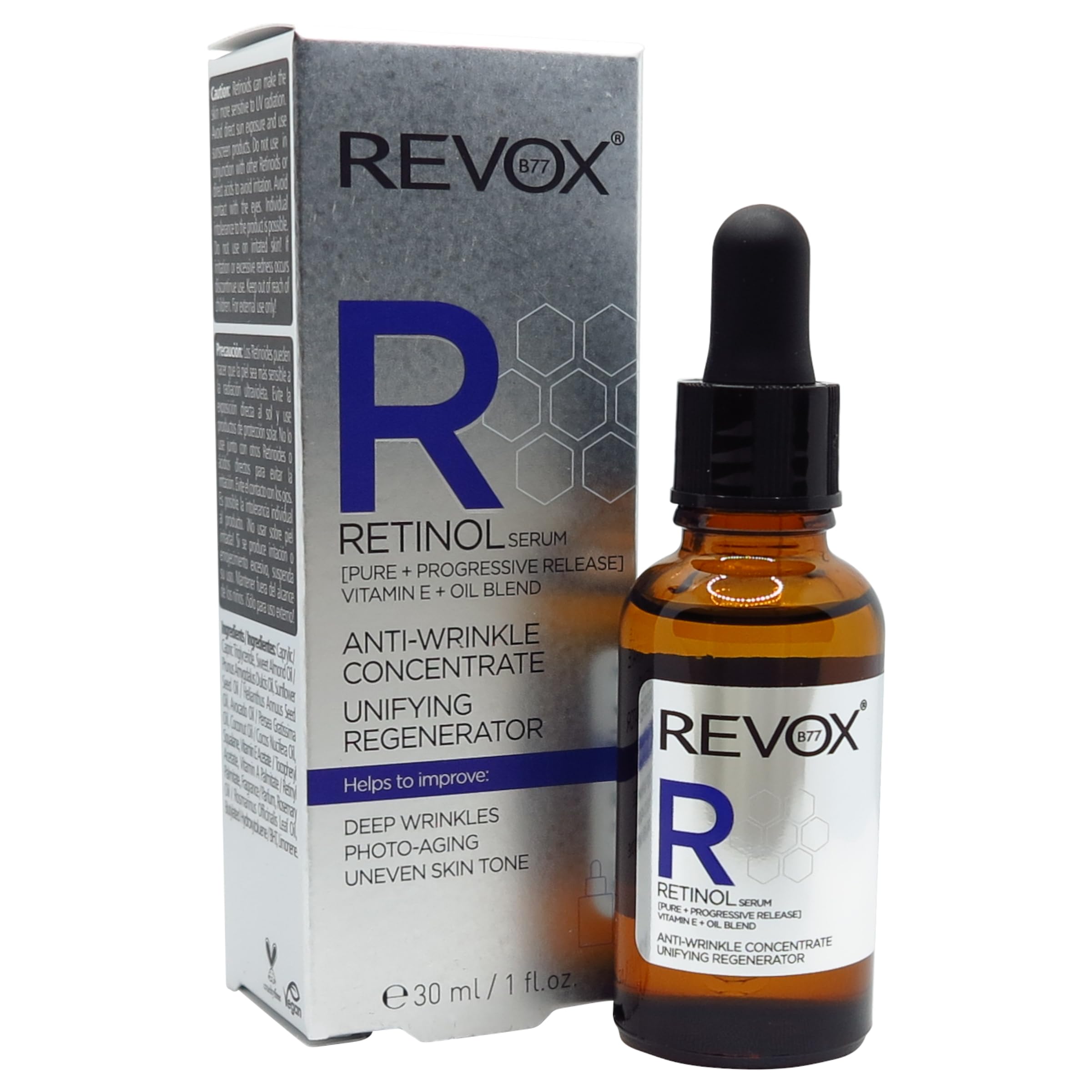 REVOX B77 RETINOL SUERO REGENERADOR 30 ML : Amazon.com.mx: Belleza