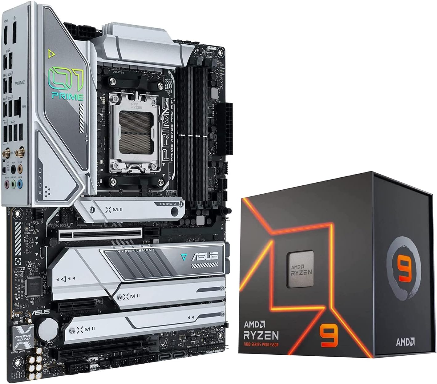 Amazon.com: AMD Ryzen 9 7900X + GIGABYTE B650 AORUS ELITE AX ...