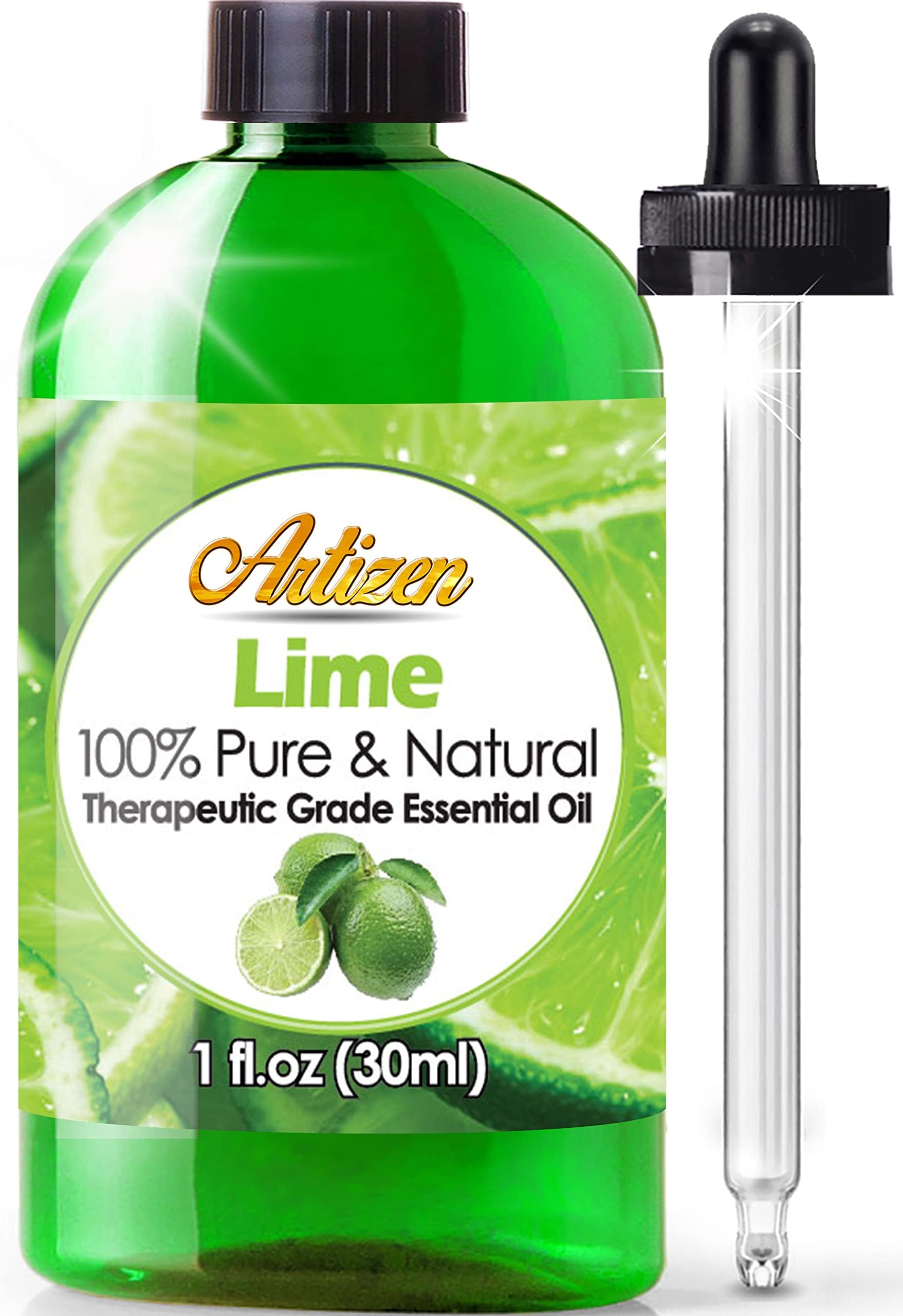 Amazon.com: Plant Therapy Lime Essential Oil 10 mL (1/3 oz) 100% Pure ...