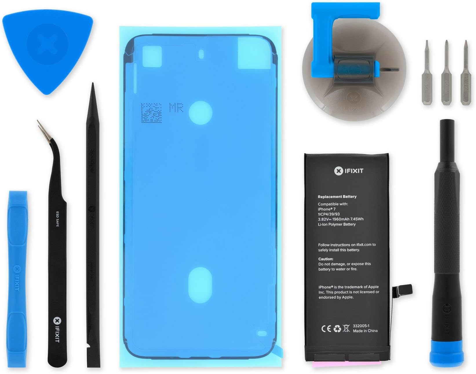 Amazon.com: iFixit Battery Compatible with iPhone 11 - Repair Kit ...