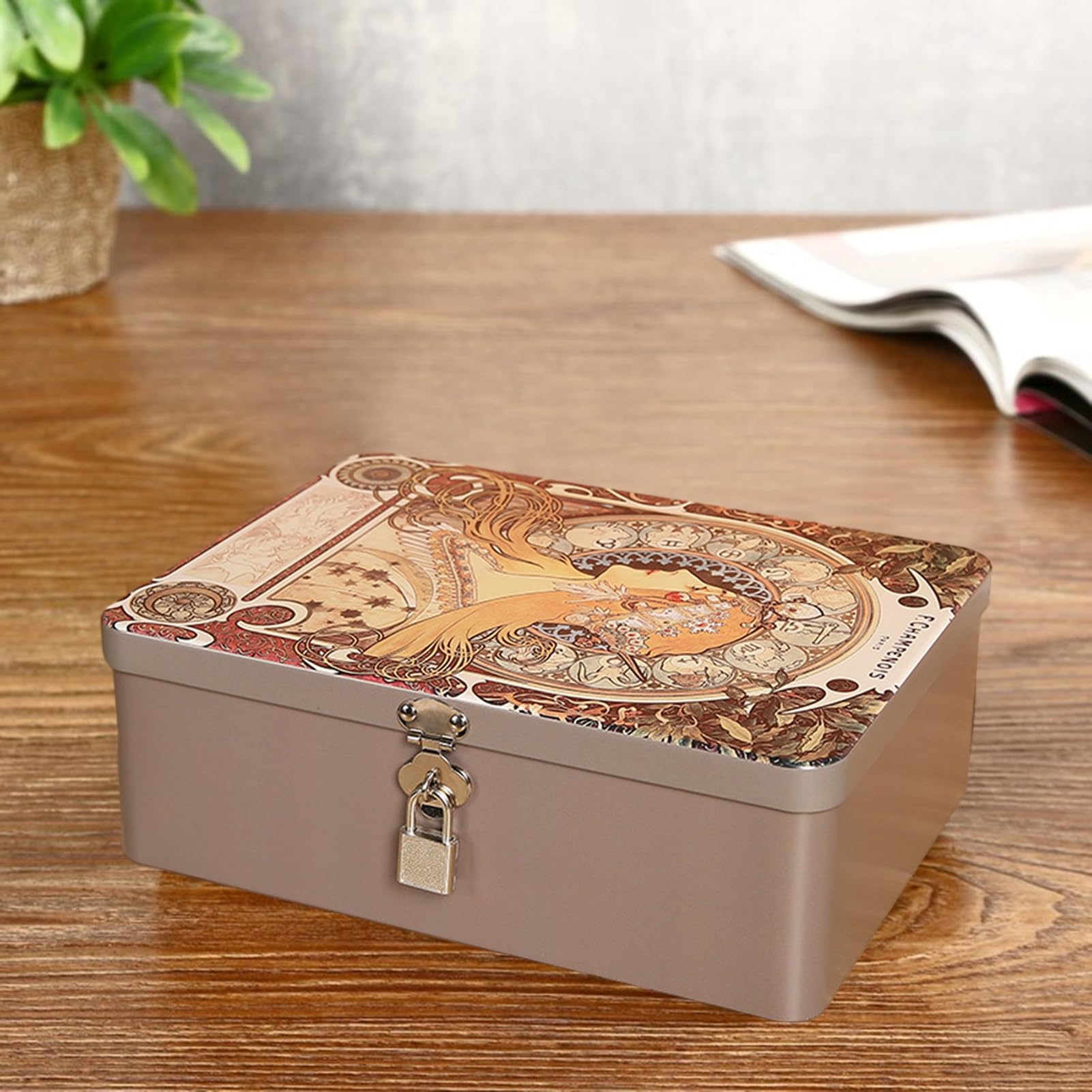 Store Vintage Tin Box Vintage Tin Boxes From Industria Ligure Lombarda
