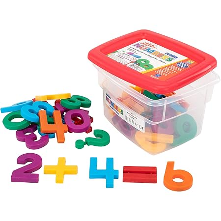 Amazon.com: SpriteGru 102pcs Magnetic Numbers for Basic Math ...