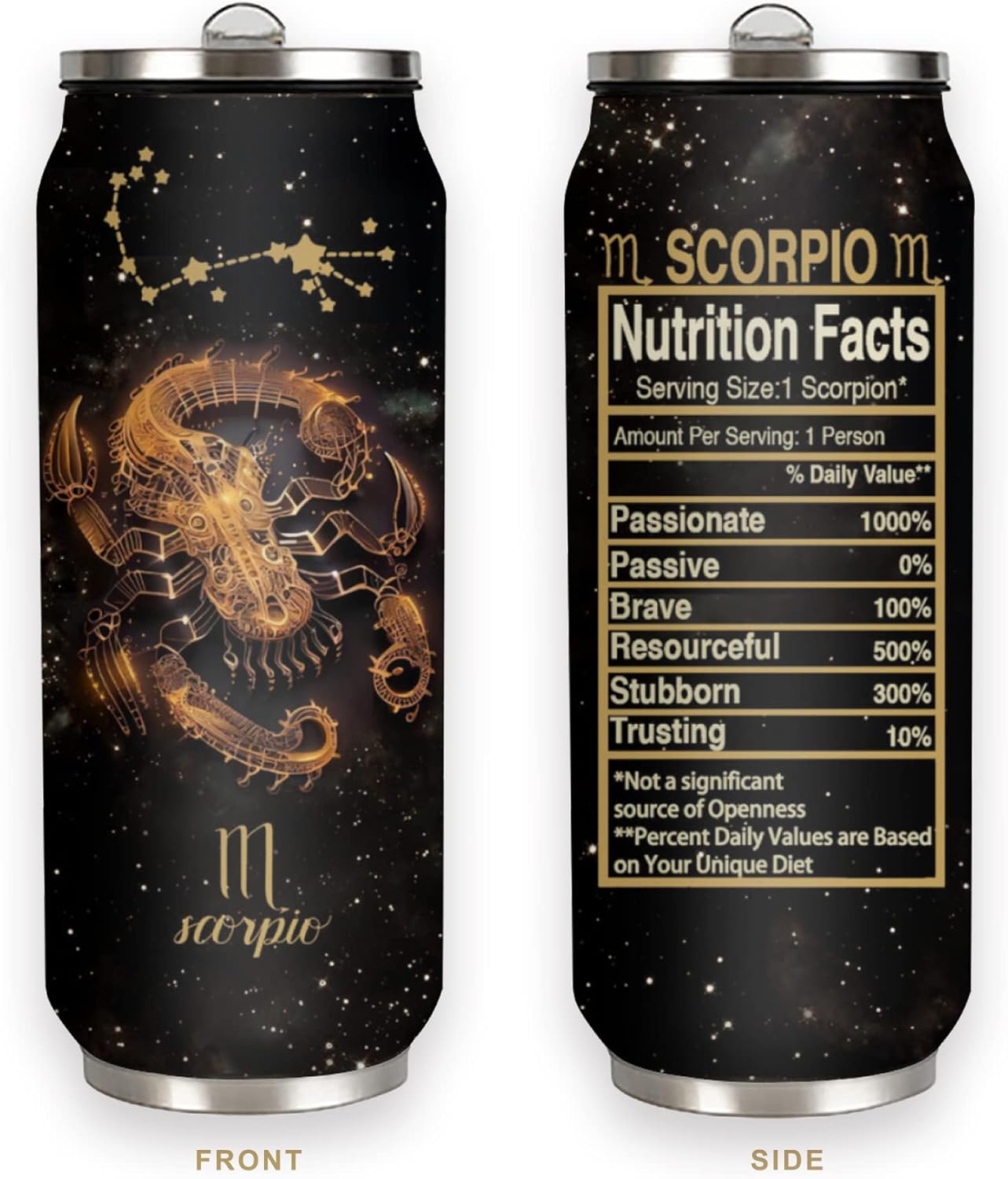 Amazon.com: Scorpio Constellation Tumbler Zodiac Gift Wine Cup ...