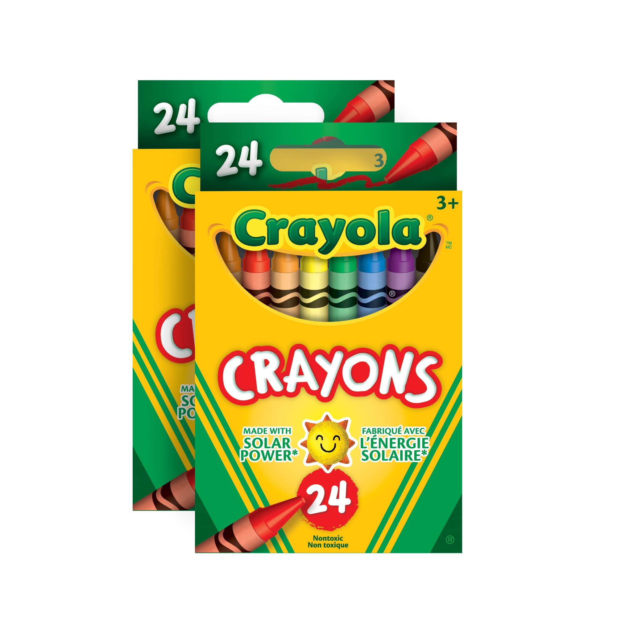 Crayola 2 pack 24ct Crayons Bundle - Amazon, Multi, Crayons - Amazon Canada