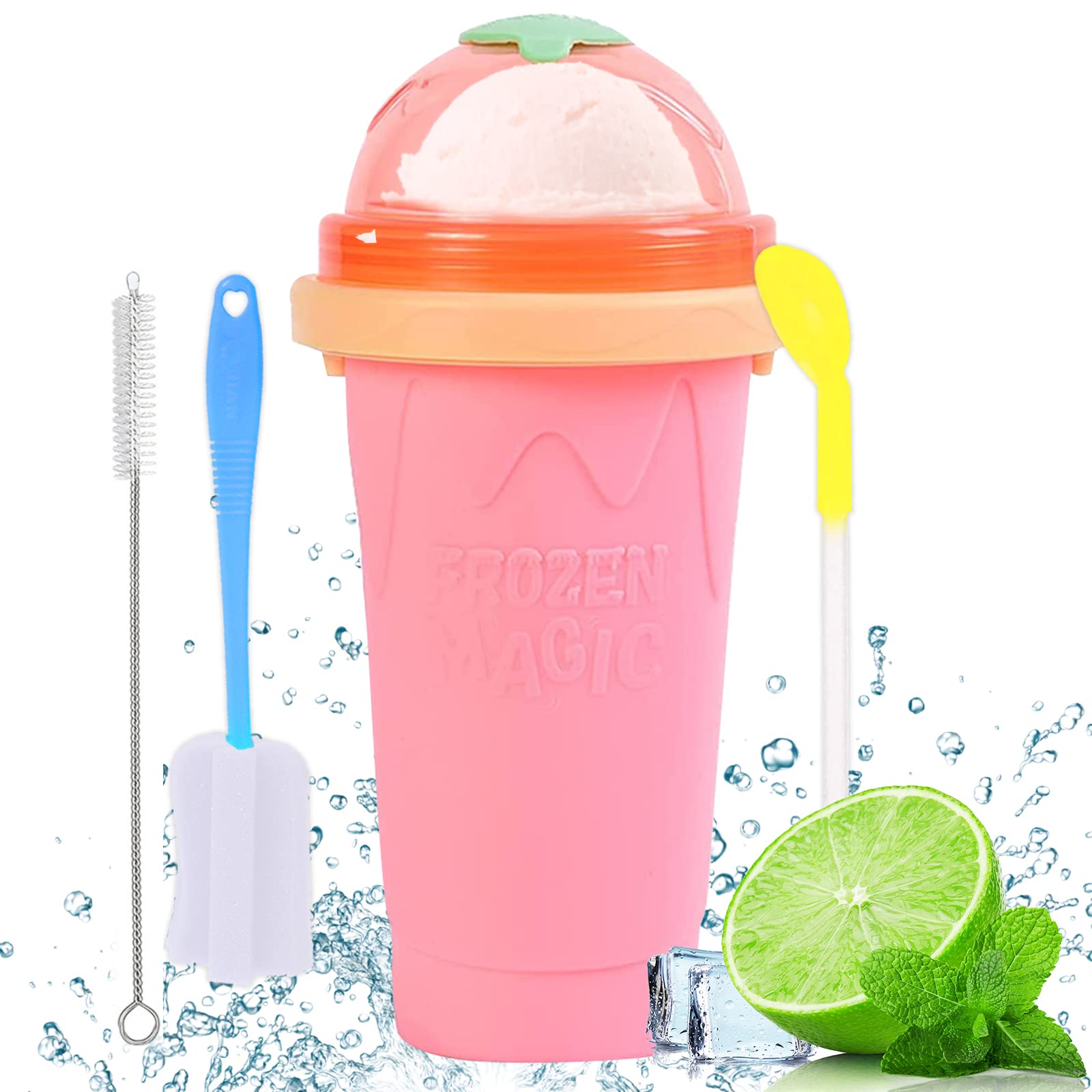 Amazon.com: Slushy Cup - Tik Tok Magic Quick Frozen Smoothie Cup ...