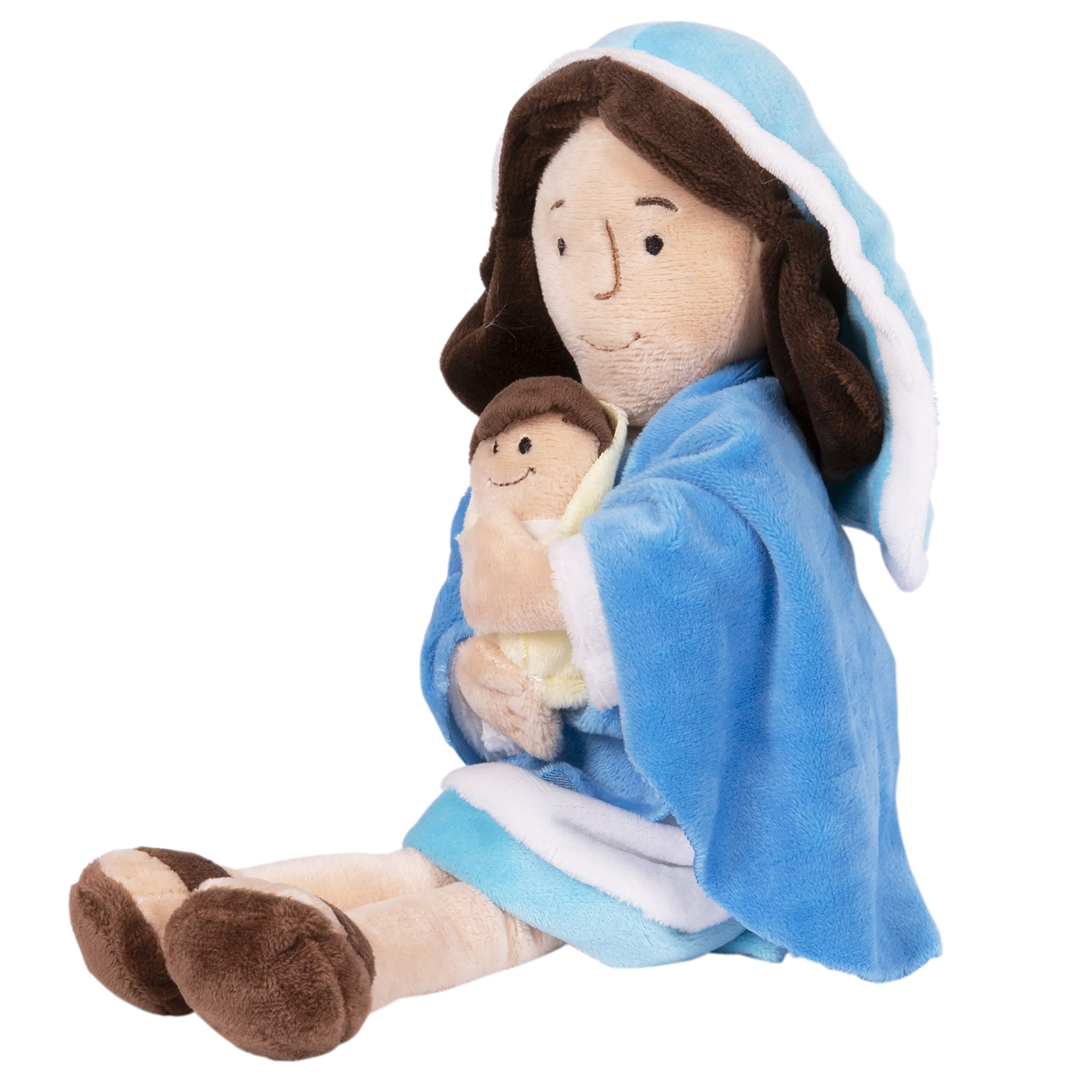 Snapklik.com : Kangaroo - Mother Mary Holding Baby Jesus Plush Stuffed ...