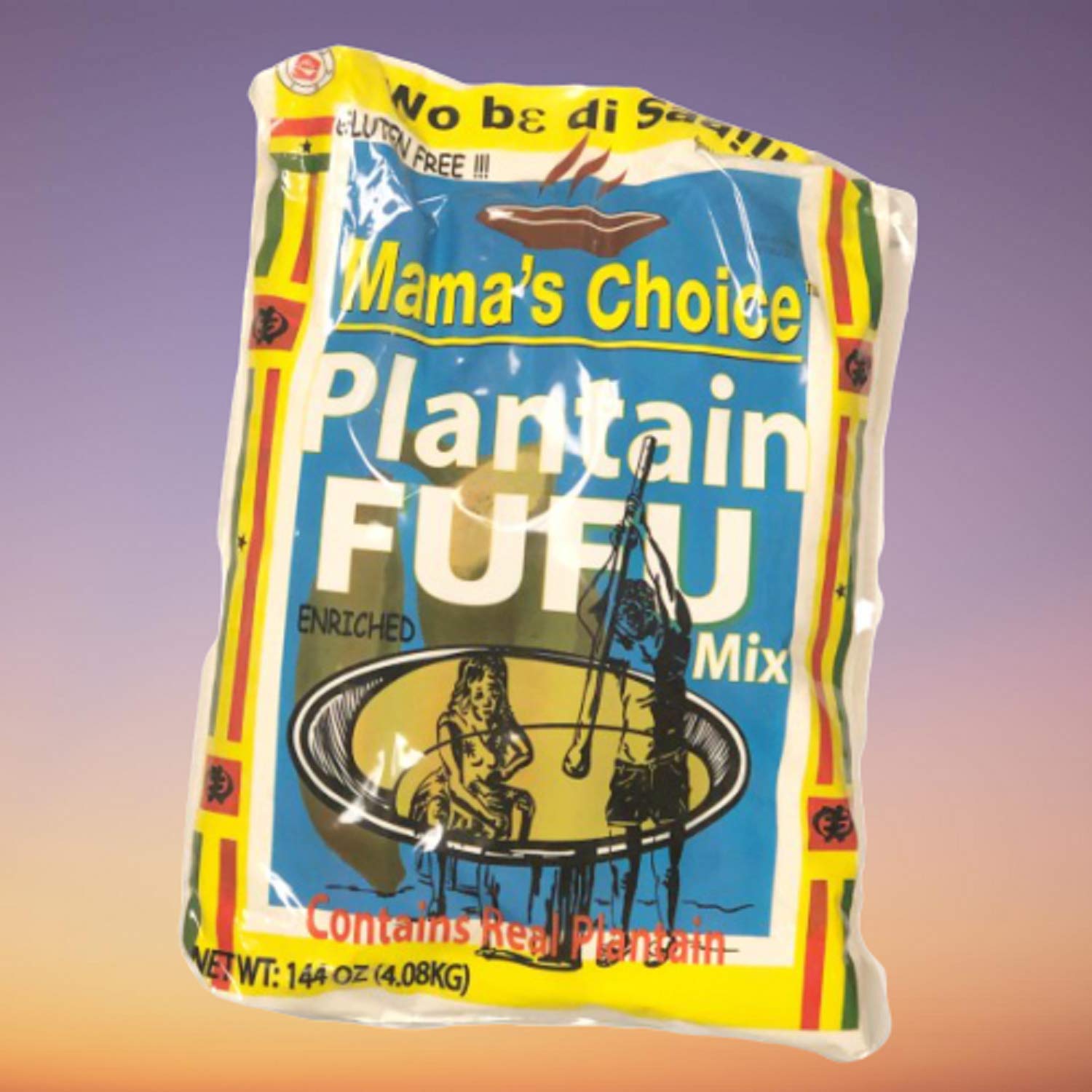 Amazon.com: Mama's Choice FUFU Mix (Plaintain) 4.08kg
