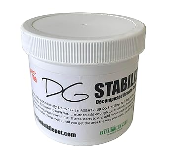 Amazon.com: Decomposed Granite Stabilizer, DG Stabilizer to Reduce Washout While Allowing ...