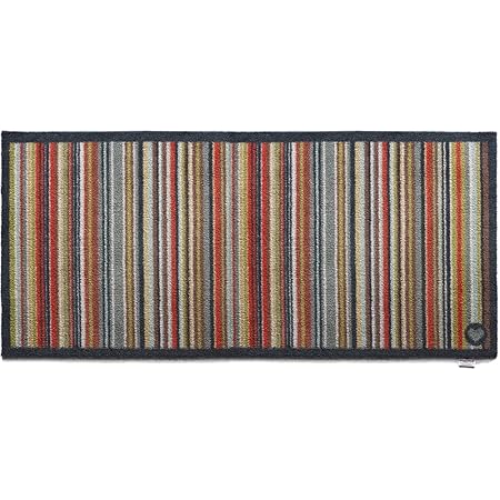 HUG RUG 65cm x 150cm STRIPE 32 THE Machine Washable, Dirt Trapper Door ...