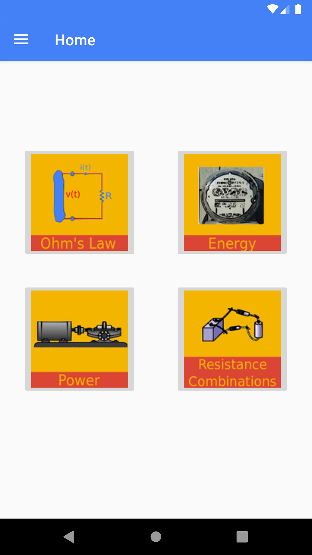 Electrical Calculator:Amazon.co.jp:Appstore for Android