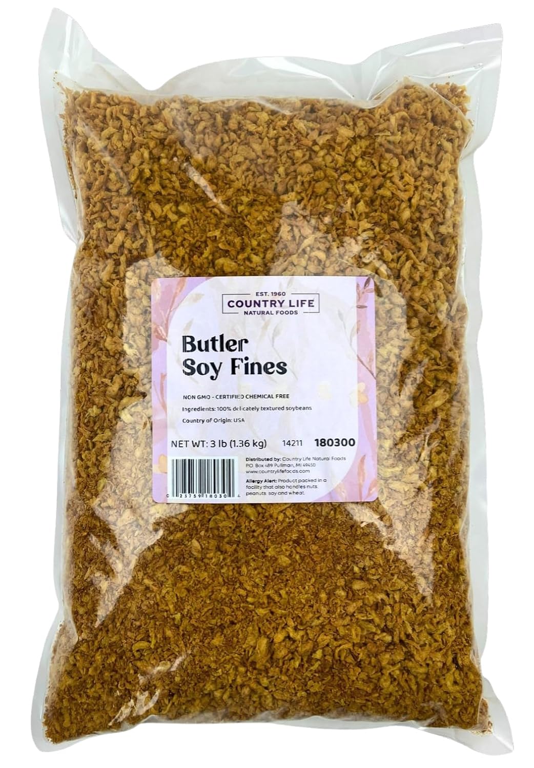 Amazon.com : Butler Soy Fines, aka 'Fine Minced Soy Curls', Non-GMO ...