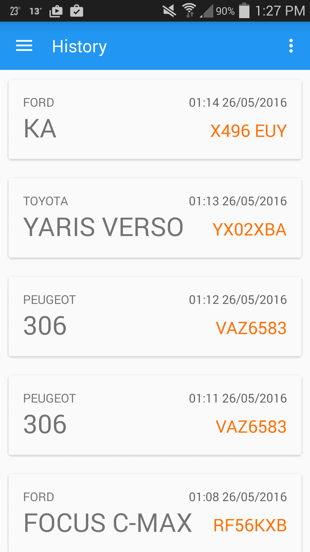 MOT History Check - App on the Amazon Appstore