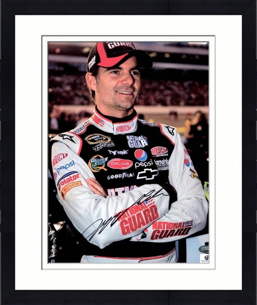 Amazon.com: Framed Signed Jeff Gordon Photo - 12x8 - GA Certified ...