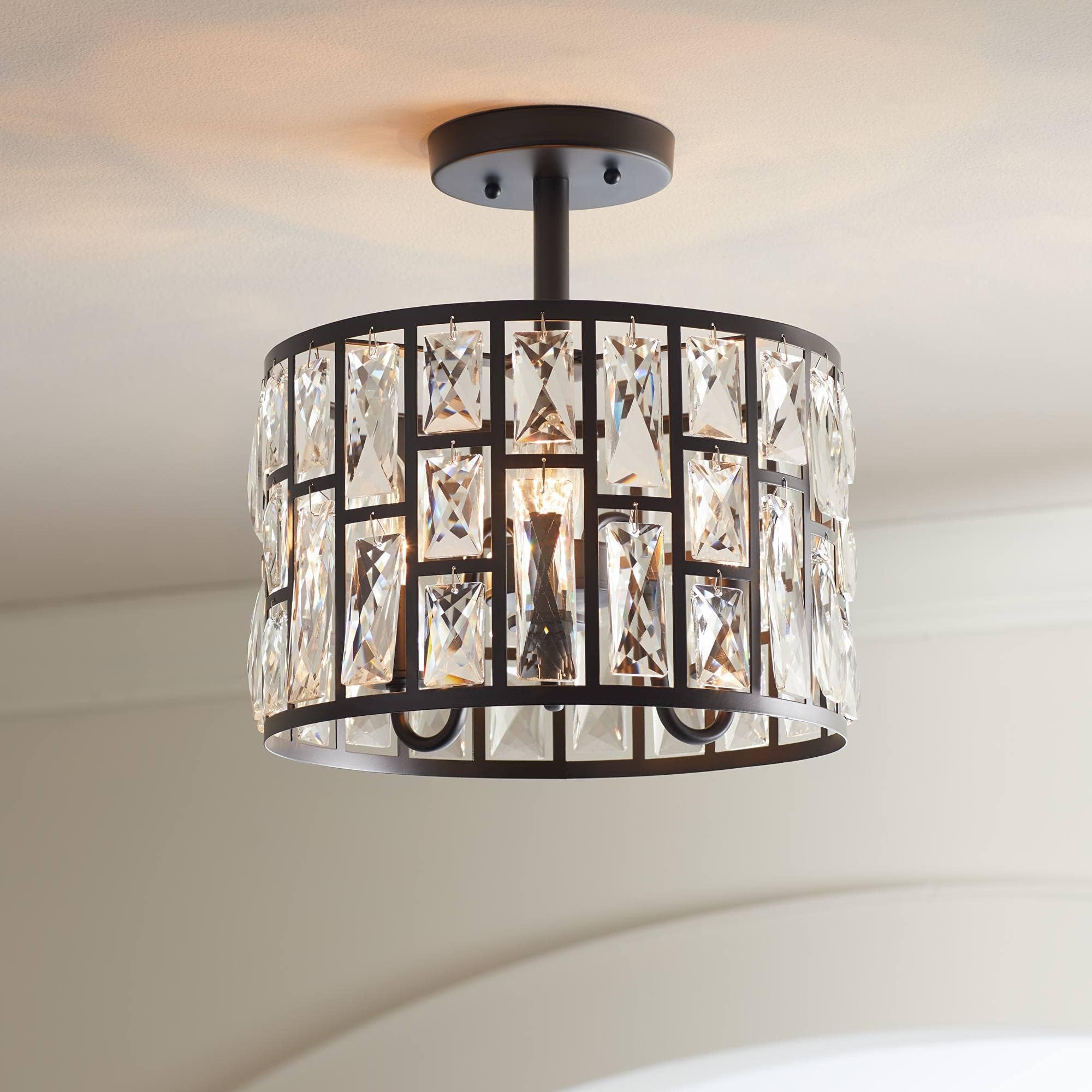 Vienna Full Spectrum Sofie Modern Ceiling Light Semi Flush-Mount ...