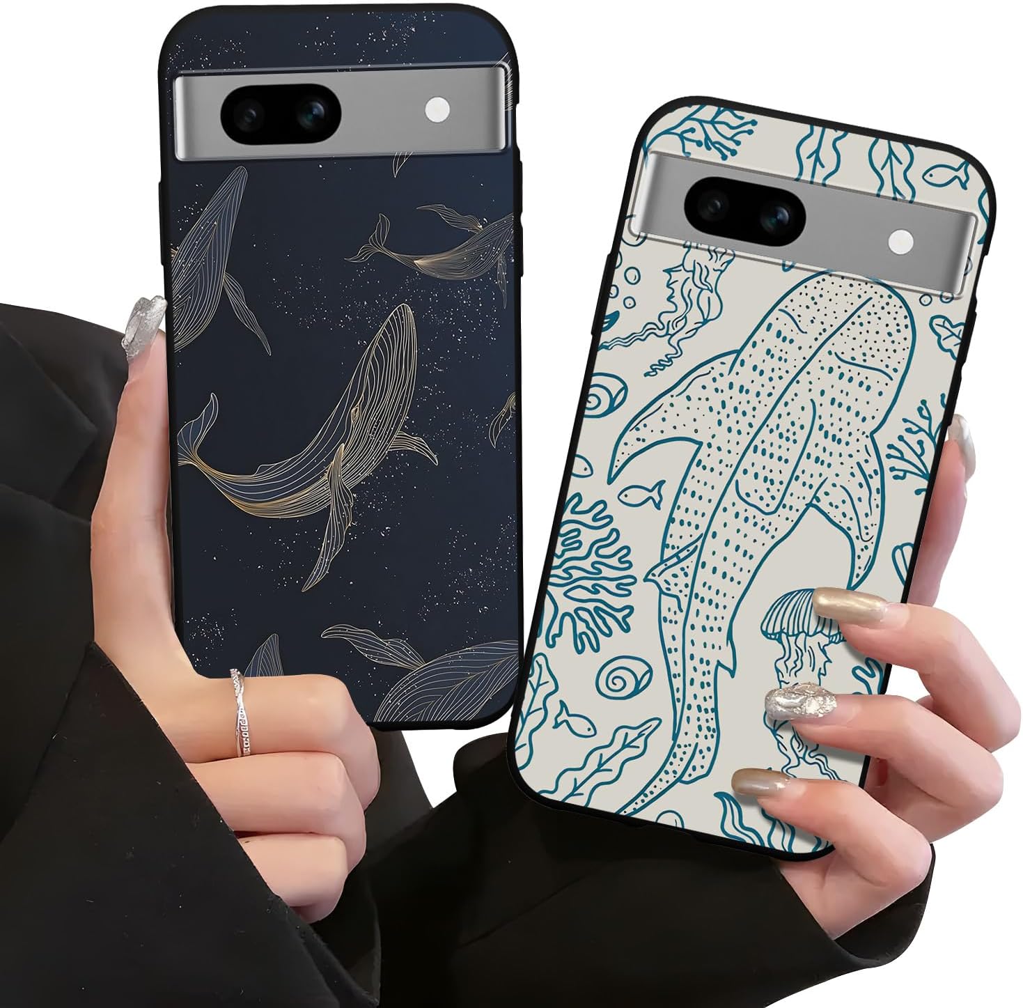 Amazon.com: Zrutru 2 Pack Aesthetic Summer Phone Case for Google Pixel ...