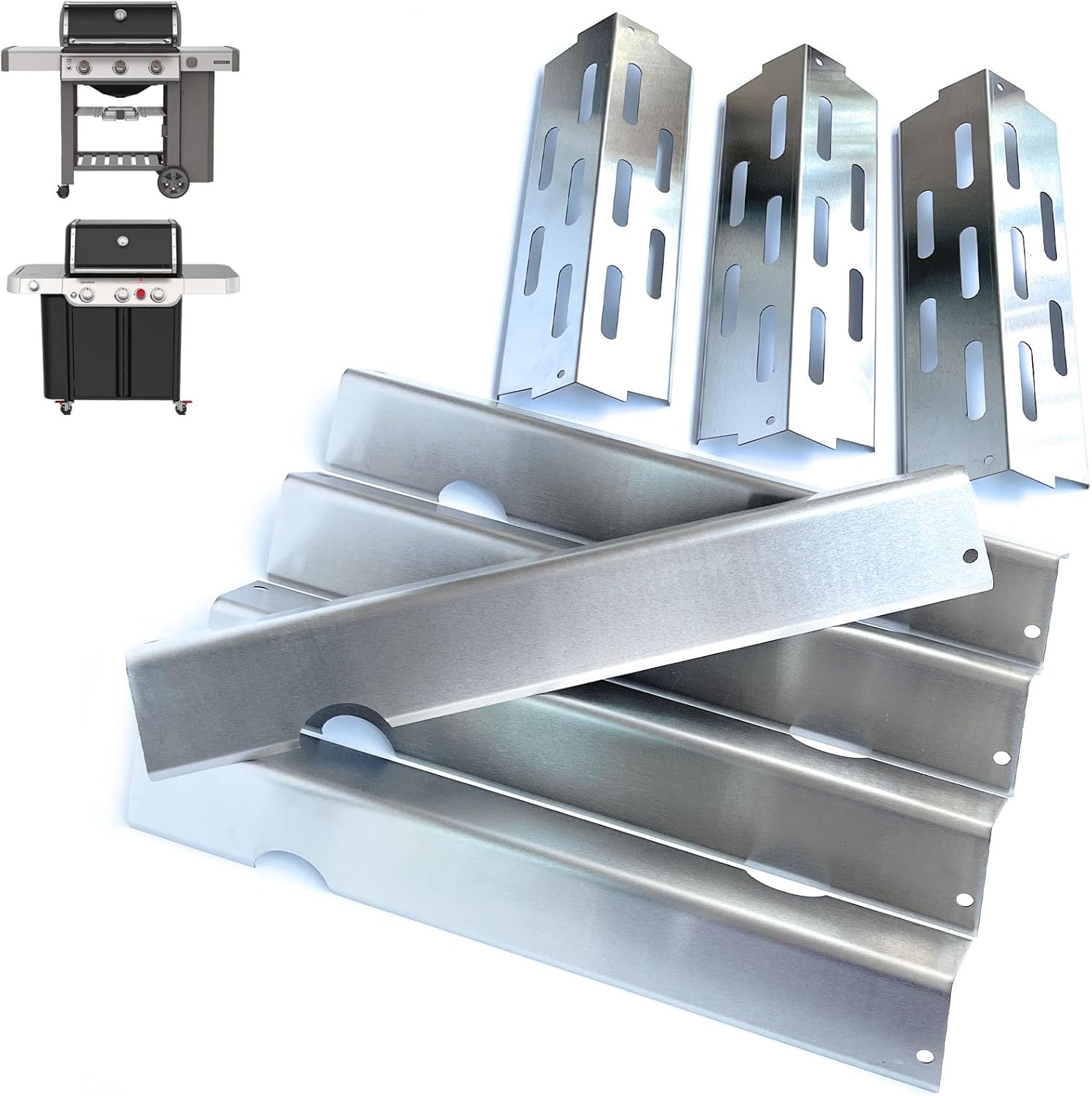 Genesis ii Flavorizer Bars 66795 Heat Deflector 66685 for Weber Gs4 ...