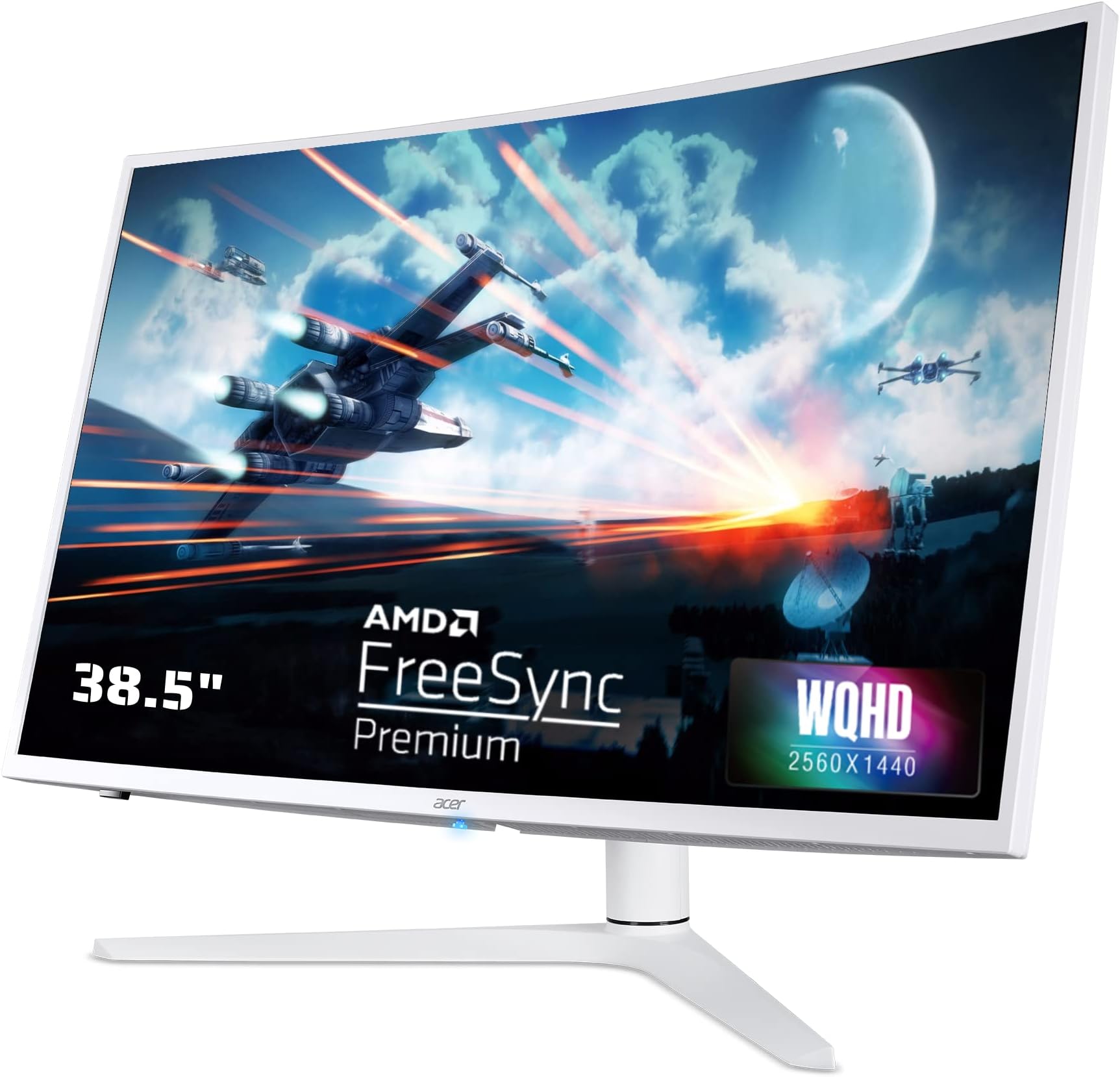 Acer XZ396Q 38.5 Inch (97.79 Cm) Led 3000R Curve WQHD VA Panel LCD ...