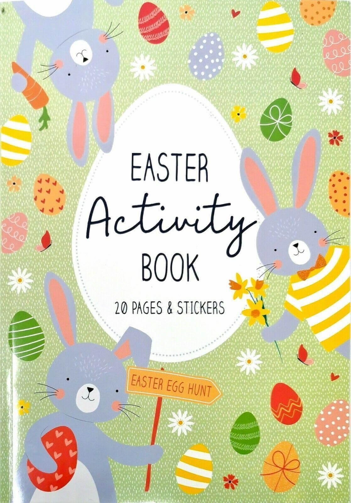 Easter Craft & Sticker Book - A4, 20 Pages - Make Your Own Easter ...