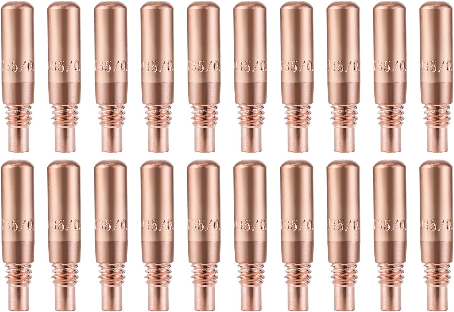 Welding Knight MIG Welding Contact Tips .035"(0.9mm) for Miller MDX ...