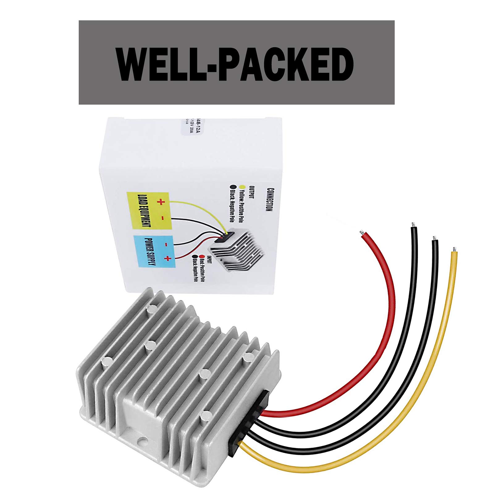 Snapklik.com : Dkplnt 10A 240W 12V To 24V Converter Step Up Voltage ...