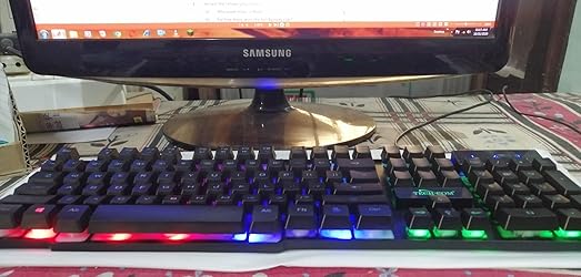 Amazon.in: Buy TECH-COM USB Rainbow 999 Gaming Keyboard Online at Low ...