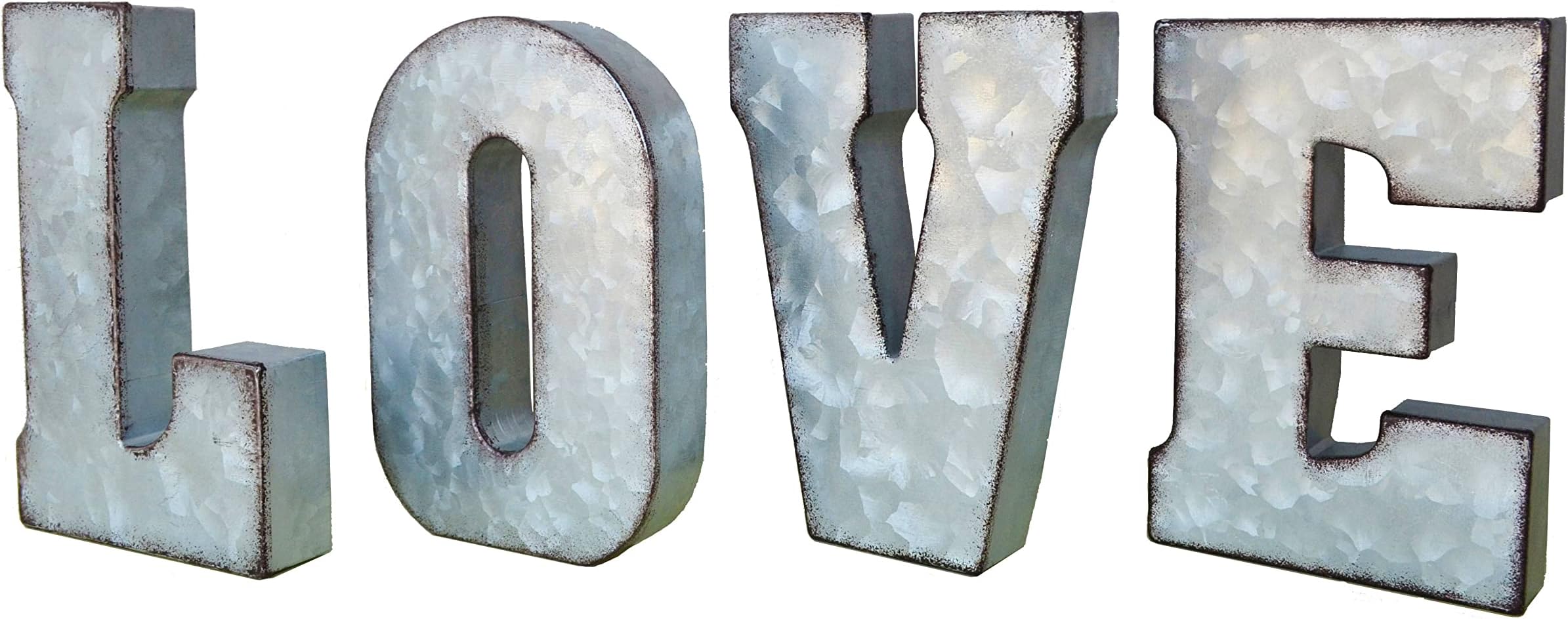 Amazon.com : MyGift Decorative Red Wood LOVE Cut Out Letters Sign for ...