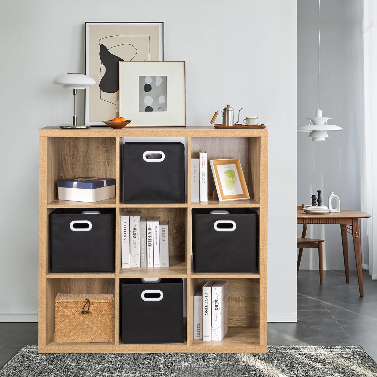 Amazon.com: PACHIRA US 9 Cube Storage Shelf, 13x13x15 Inch Freestanding ...