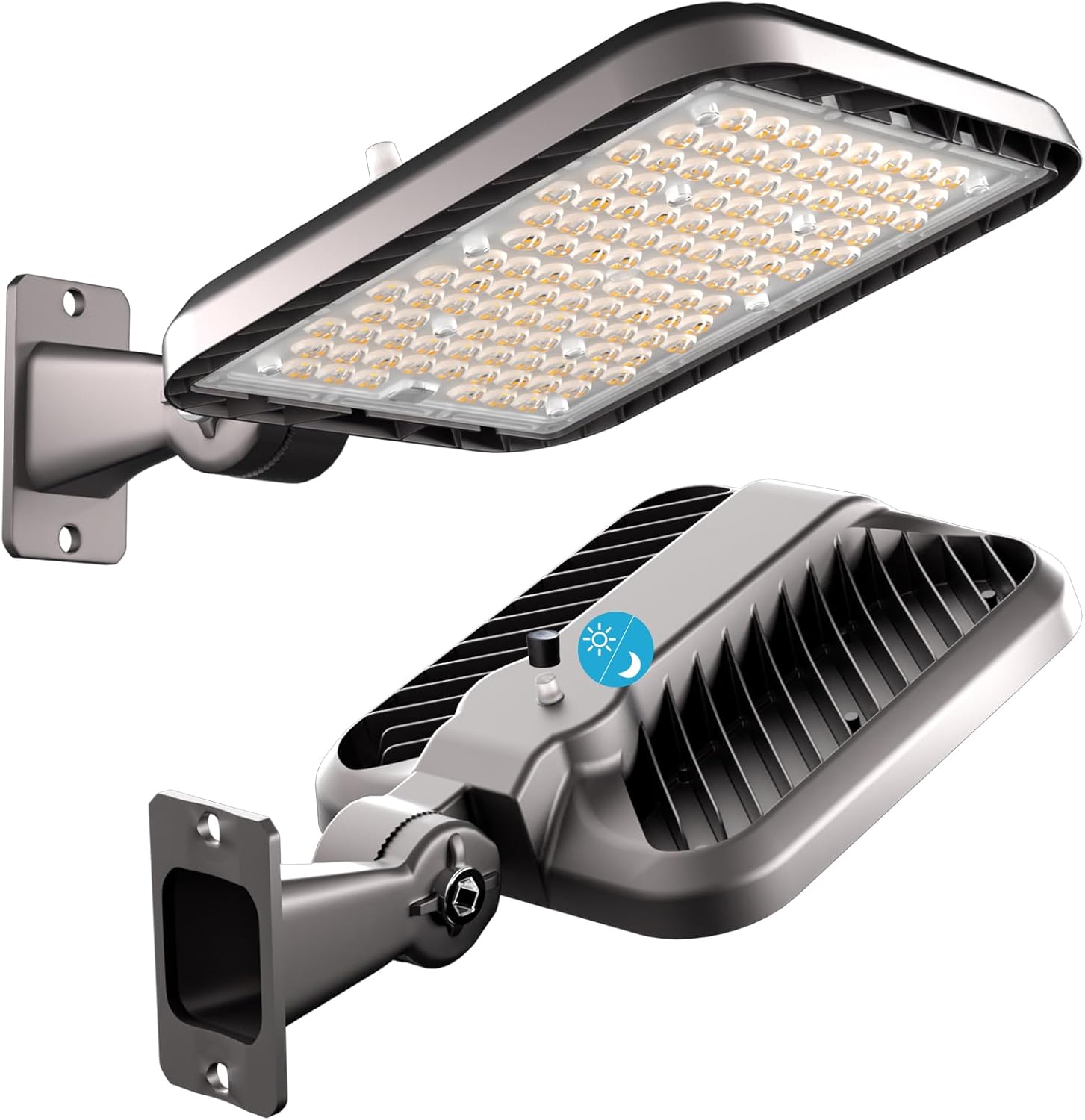 Lightdot 400W LED Parking Lot Light Arm Mount 60000Lm 5000K Parking Lot ...