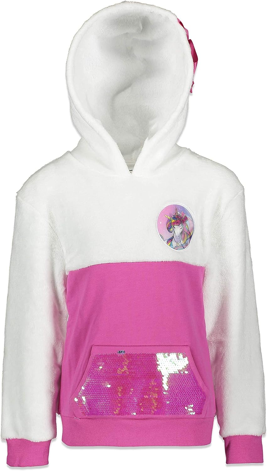 Amazon.com: JoJo Siwa Big Girls Pullover Costume Hoodie Fleece Bow 7-8 ...