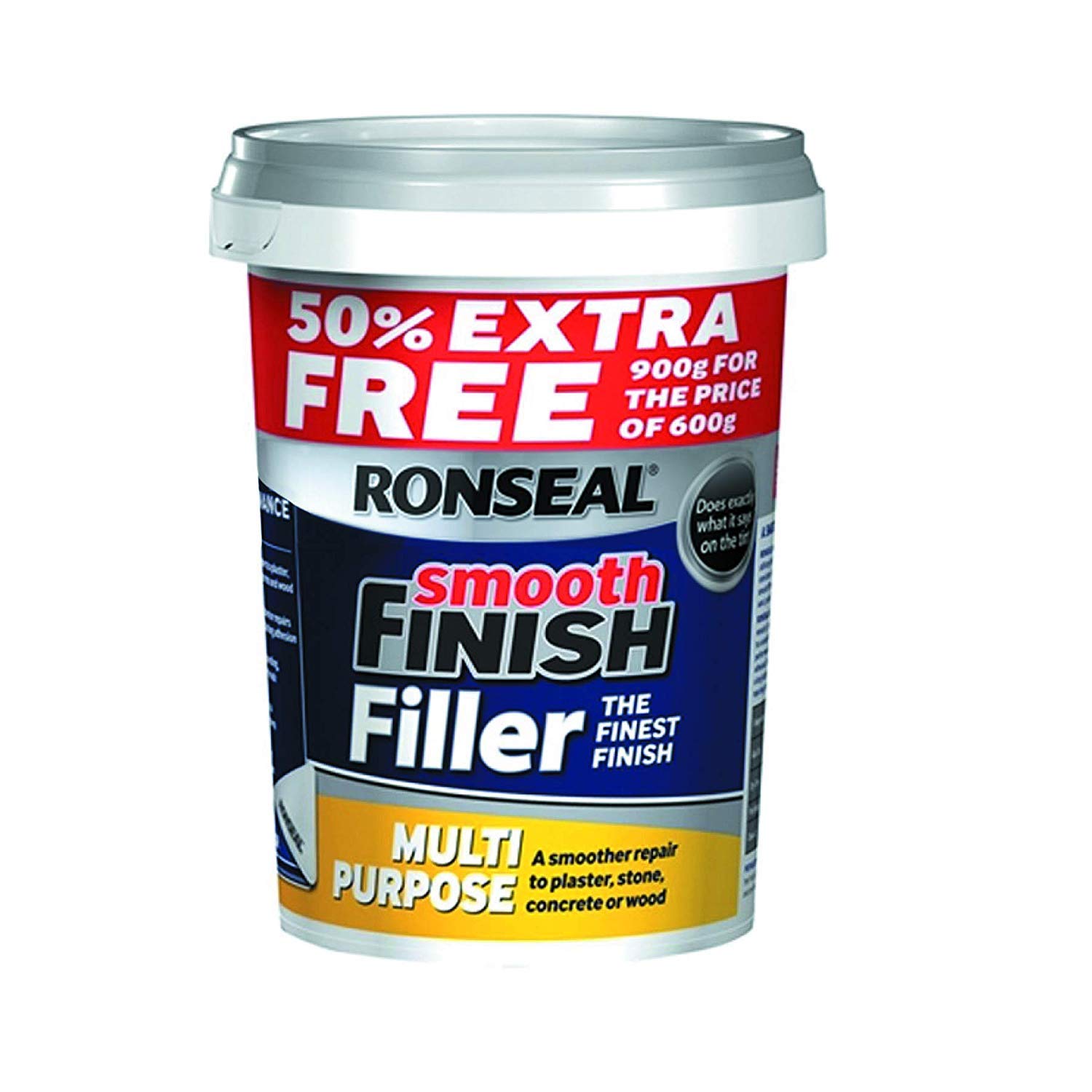 2 X Smooth Finish Filler Multi-Purpose Ready Mixed 900g : Amazon.co.uk ...