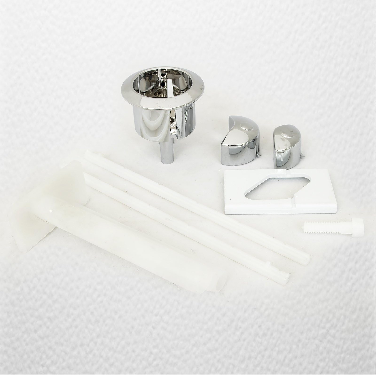 Thomas Dudley CP Royal Palm Push Single Flush Button 324379 : Amazon.co ...