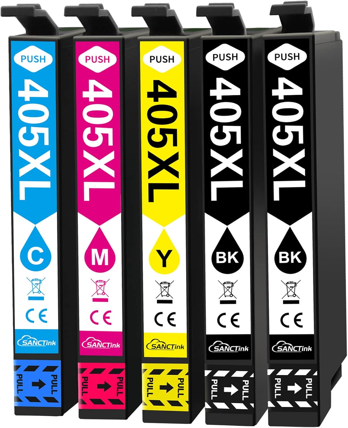 405XL Printer Cartridges 405 Cartridges for Epson Workforce Pro WF ...