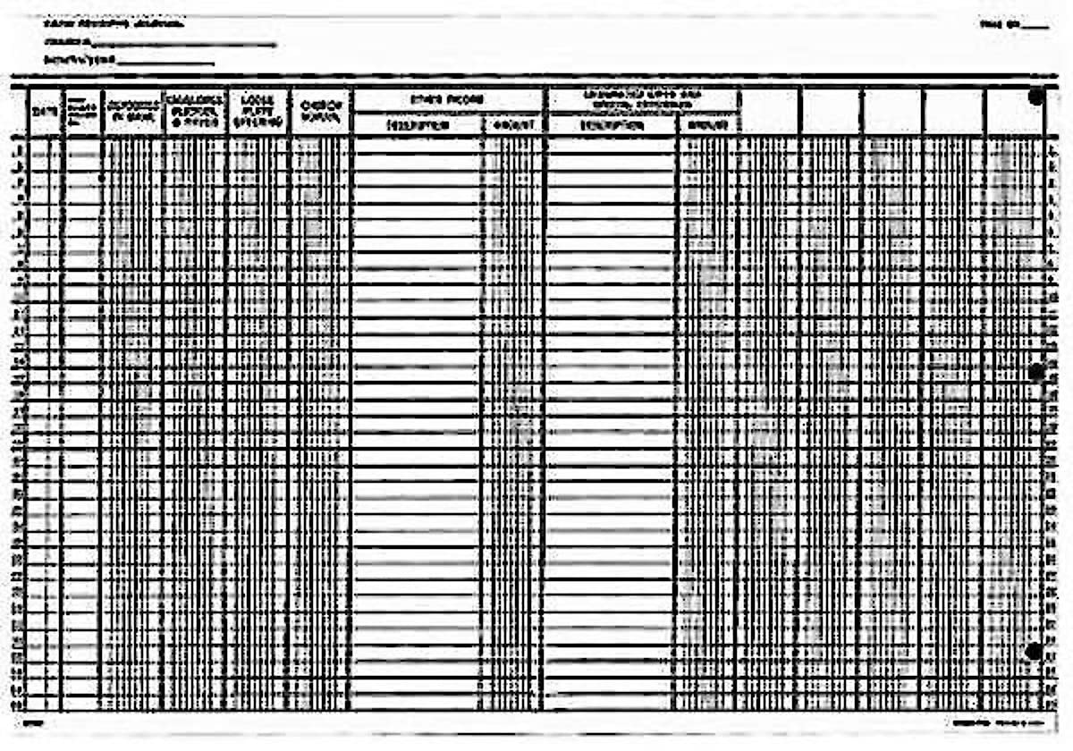 Cash Receipts Journal Sheets: unknown author: 9780687003532: Amazon.com ...