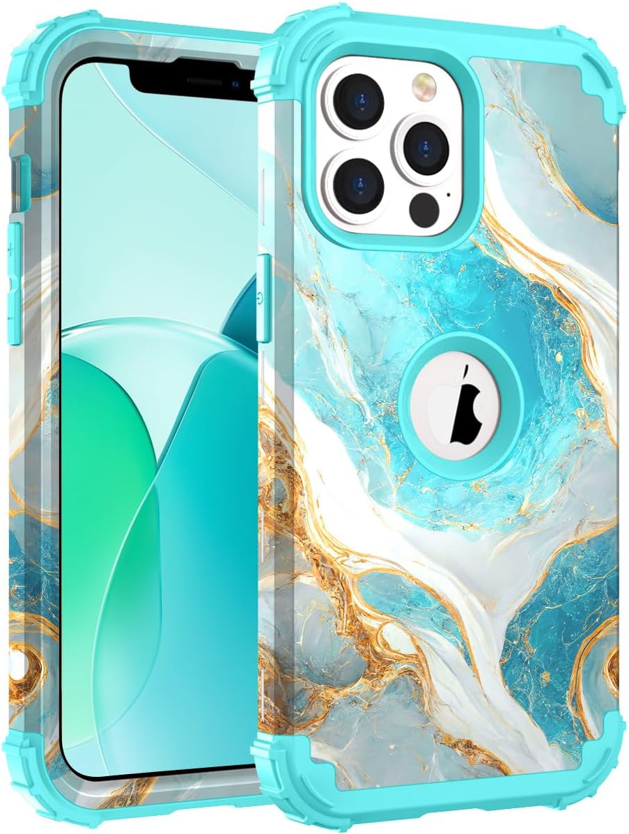 Amazon.com: Hocase for iPhone 13 Pro Max Case, Heavy Duty Shockproof ...