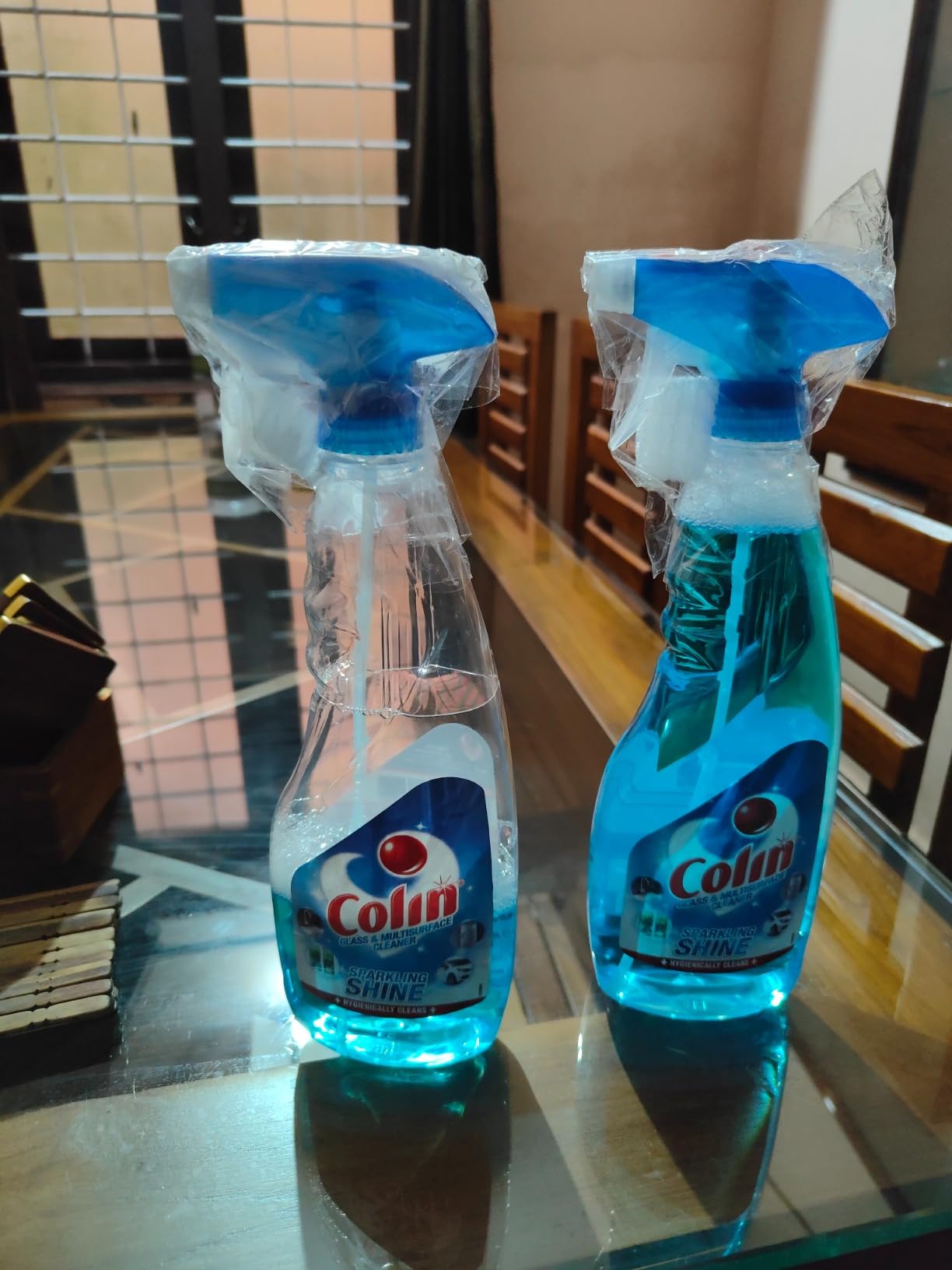 Colin Glass Cleaner Spray - 500 ml (Pack of 2) : Amazon.in: Health ...