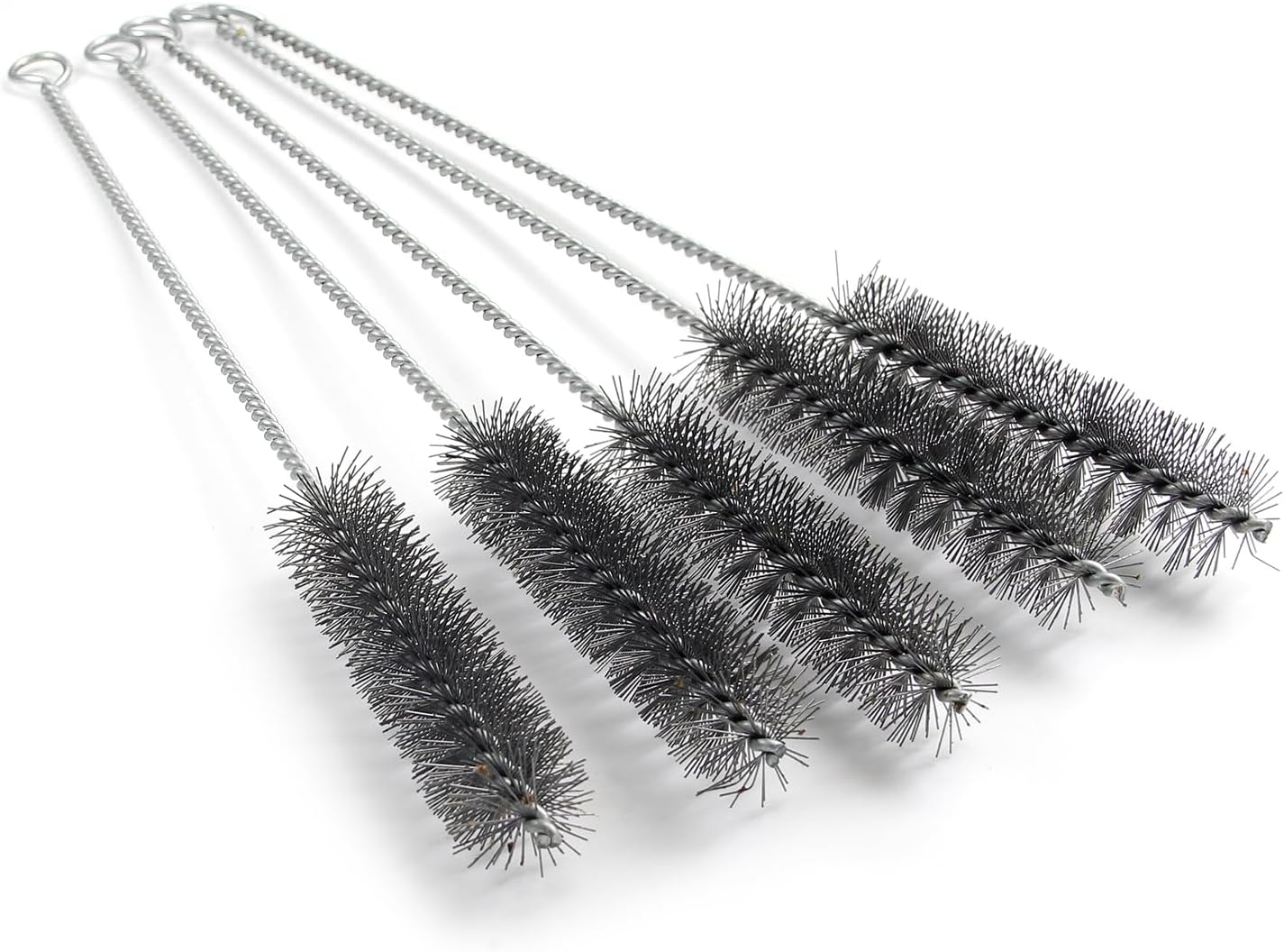 16 Inch Extra Long Pipe Cleaning Brush Set Stainless Steel Bristles ...