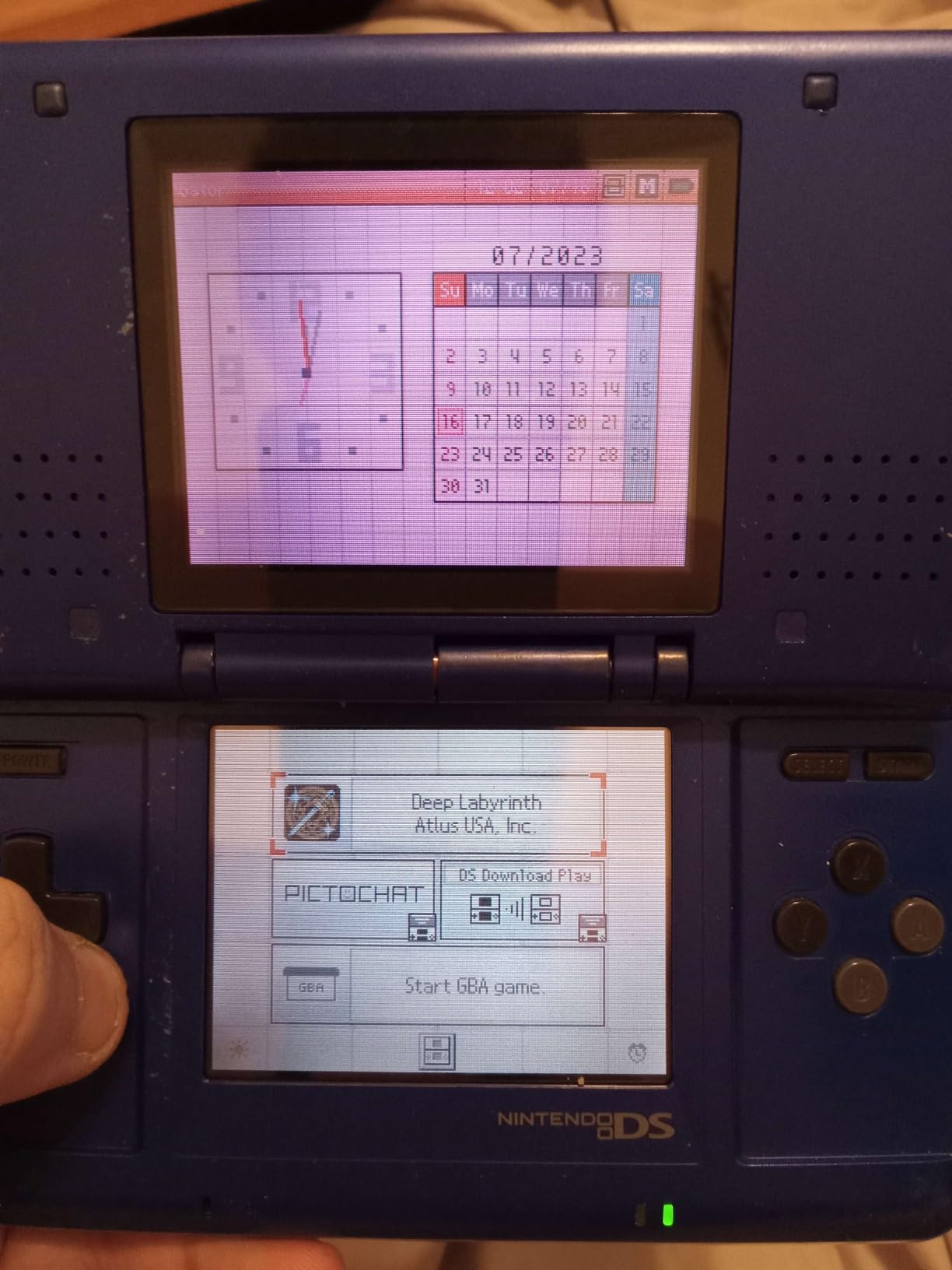 Amazon.com: Nintendo DS Electric Blue : Video Games